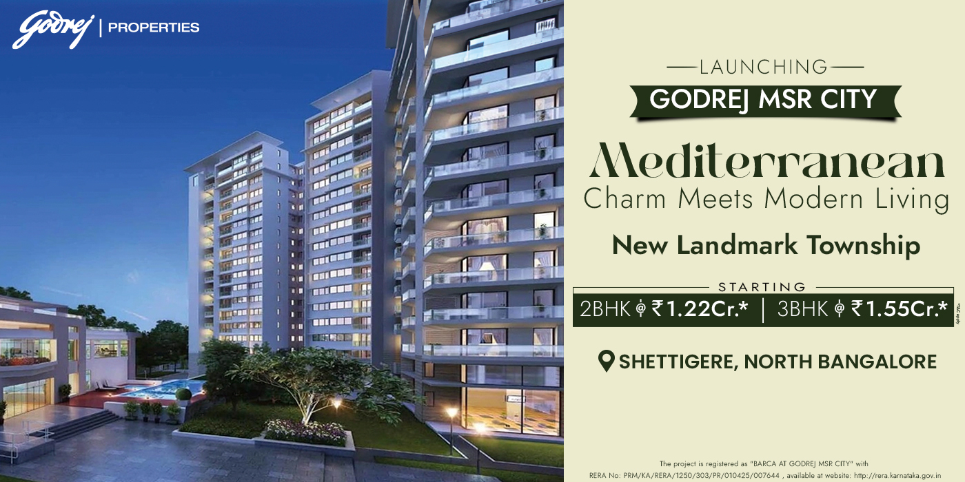 Godrej MSR City Bangalore | Premium 2 & 3 BHK Homes